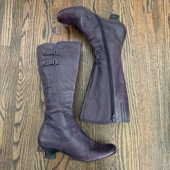 Anthropologie | Shoes | Vintage Anthropologie Biviel Tall Leather ...
